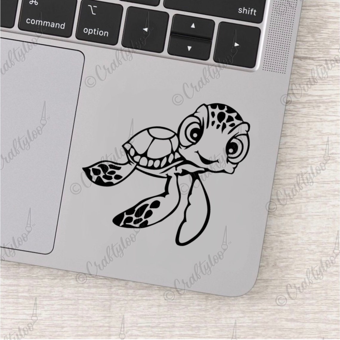 Cute Turtle Vinyl Decal Turtle Decal Car Decal Window - Etsy