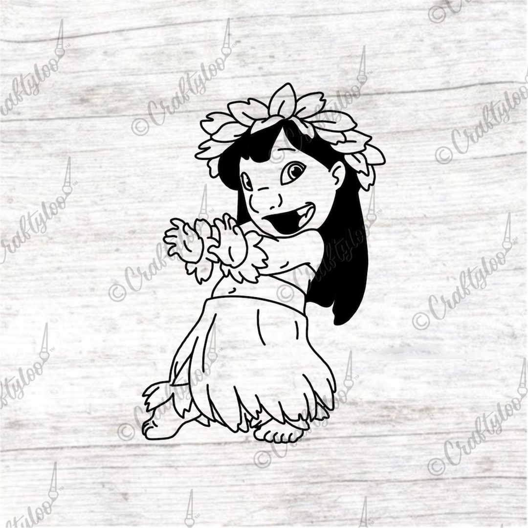 Lilo Decal/sticker | Car Decal | Window Decal | Laptop Decal - Etsy