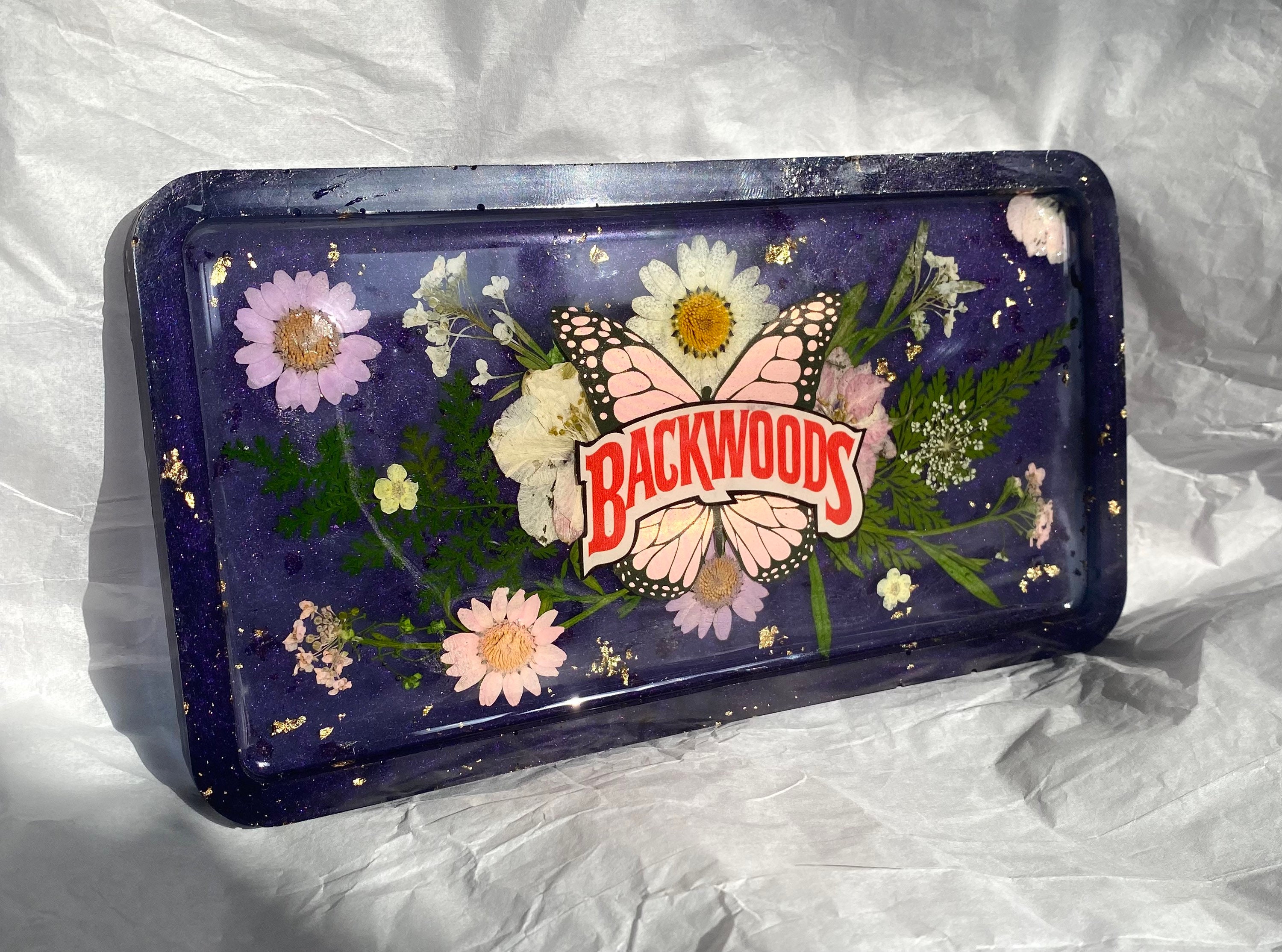 Butterfly Backwoods Tray Set - Etsy