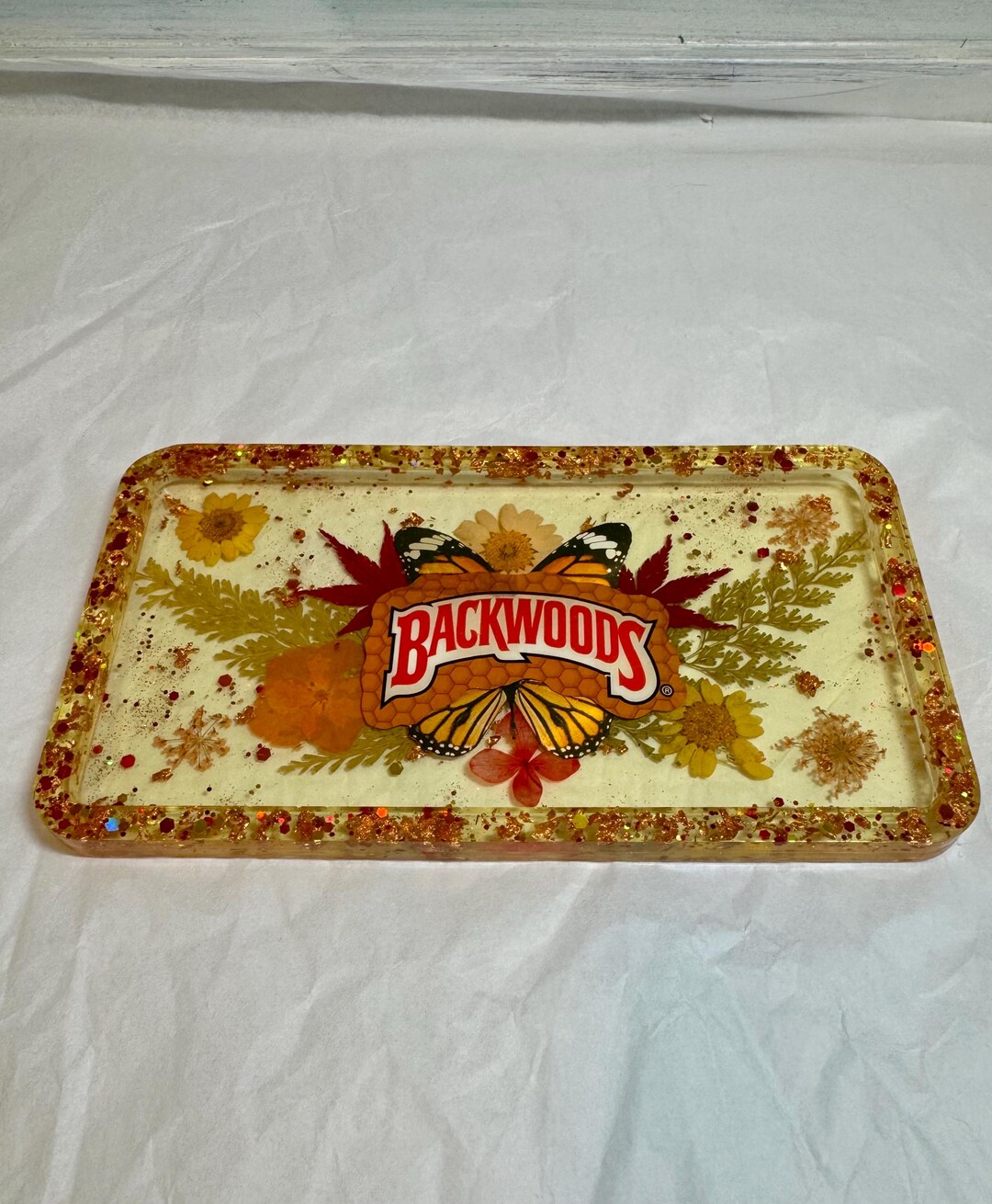 Butterfly Backwoods Rolling Tray - Etsy