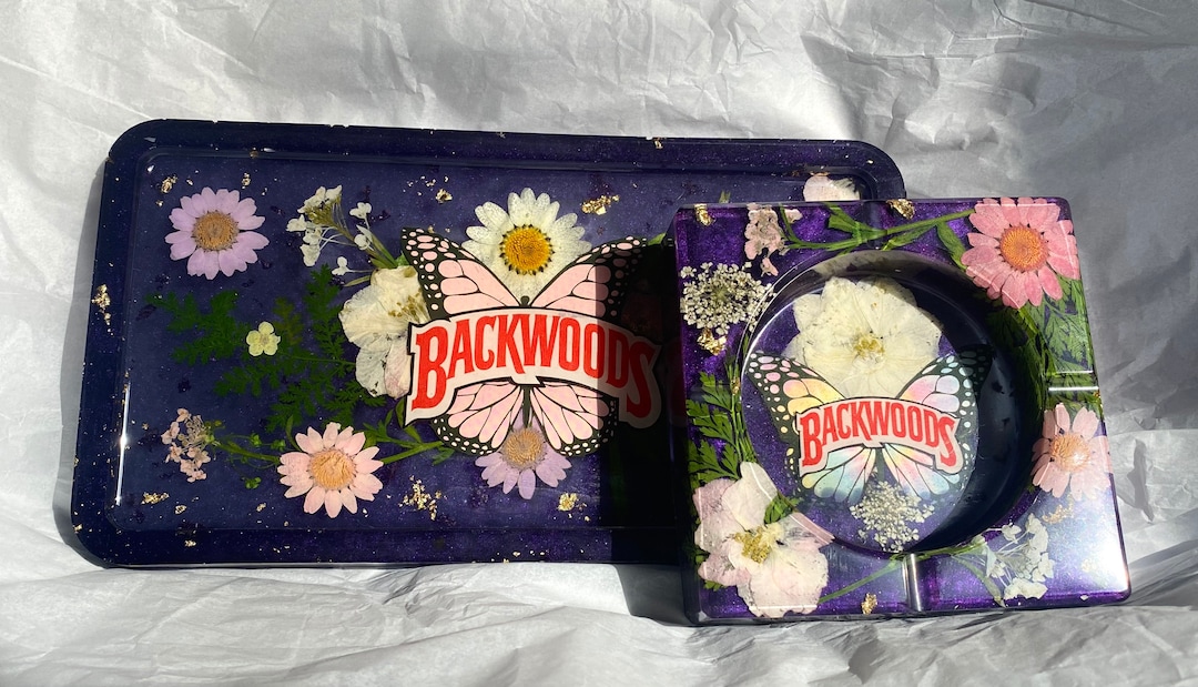 Butterfly Backwoods Tray Set - Etsy