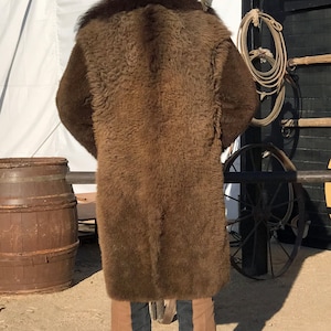 Buffalo Fur Coat - American Bison Coat, Handmade (made to Order) - Etsy