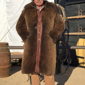 Buffalo Fur Coat - American Bison Coat, Handmade (made to Order) - Etsy