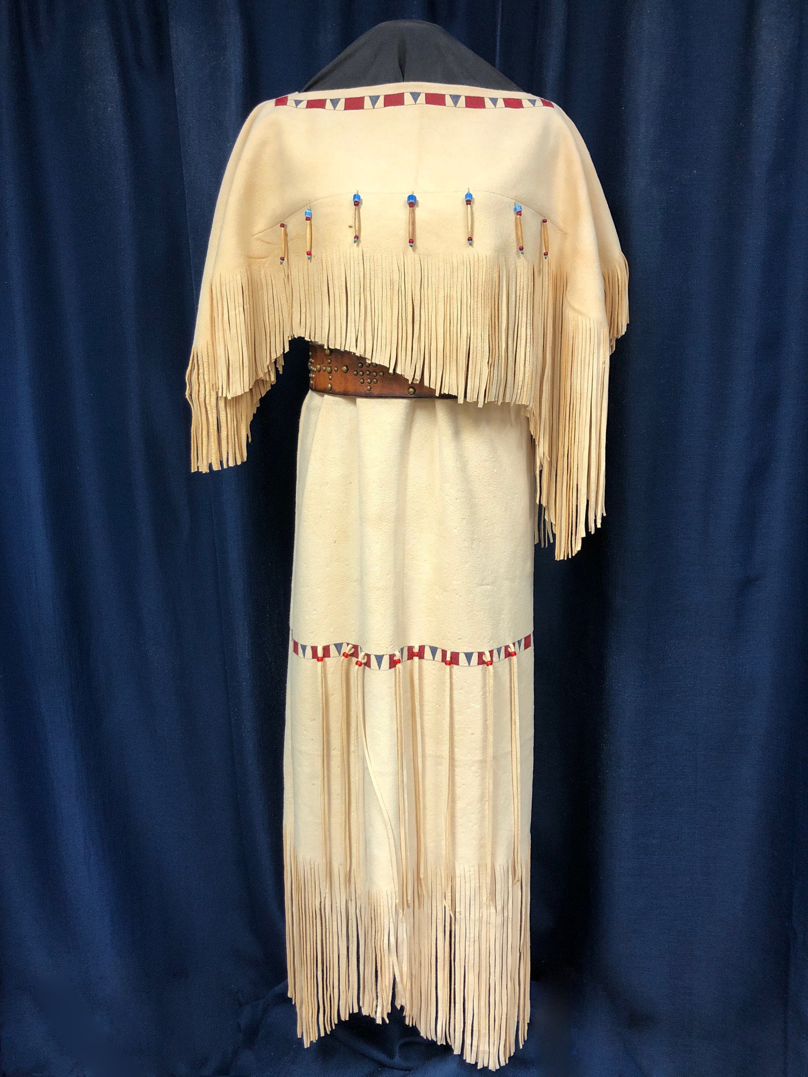 Buckskin-deerskin Native American Dress Plains Indian - Etsy