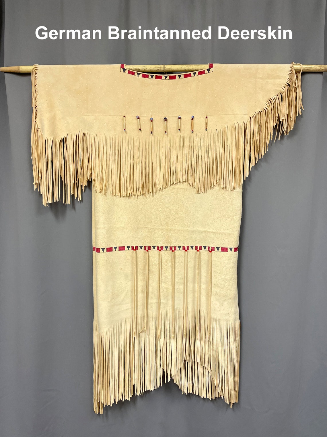 Buckskin-deerskin Native American Dress Plains Indian - Etsy