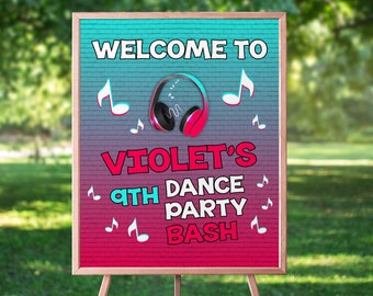 Silent Disco Sign - Etsy