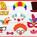 Circus Party Props. Circus Photo Booth Props Circus Printable - Etsy
