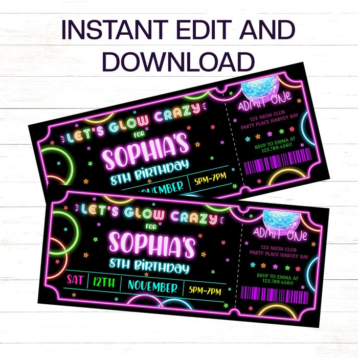 Ticket Colors - Etsy