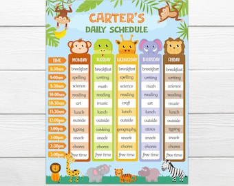 Paper Paper & Party Supplies Calendars & Planners Editable Daily ...