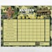 Editable Army Chore Chart Editable Boys Reward Chart Editable Military ...