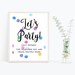 Editable Rainbow Confetti Birthday Party Signs Rainbow Spots Party ...