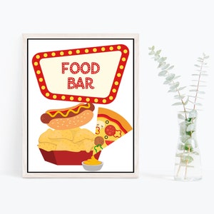 Editable Movie Party Birthday Signs Printable Movie Party Party Signs X ...