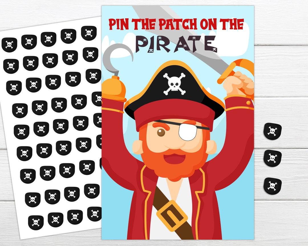 Pirate Party Games Instant Download Instant Printable Party Game Pin pirate-party-games-instant-download-instant-printable-party-game-pin