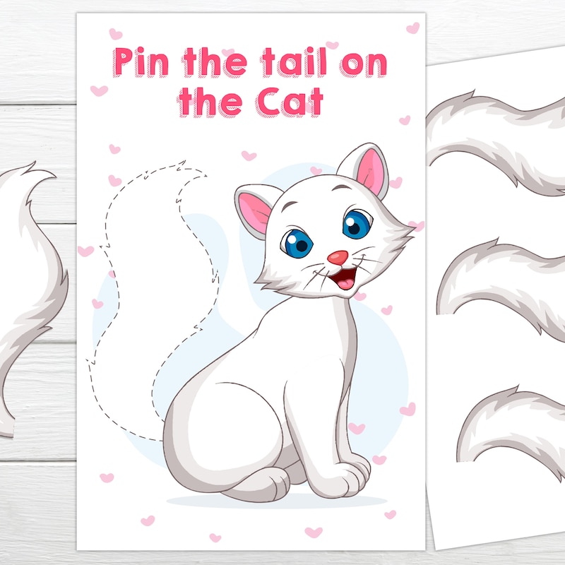 Pin the Tail - Etsy