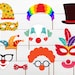 Circus Party Props. Circus Photo Booth Props Circus Printable Props for ...