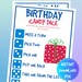 Candy Dice Game Printable Birthday Game Instant Print Dice Game Instant ...