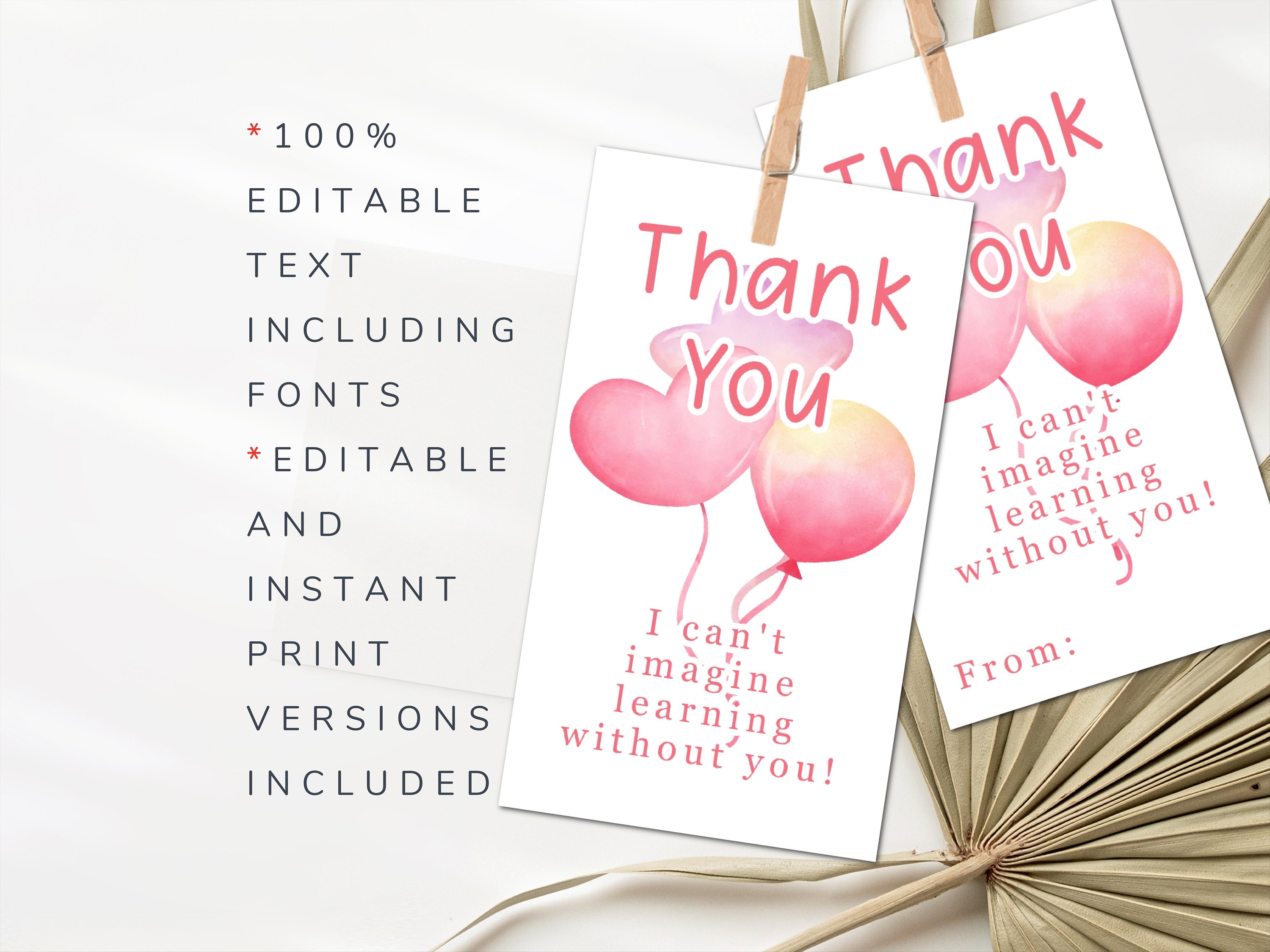 Editable Teacher Appreciation Tags Appreciation Editable Tags ...