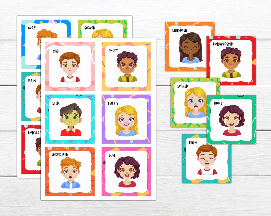 Charades Game Set for Kids - 36 Printable Charades Games, Instant ...