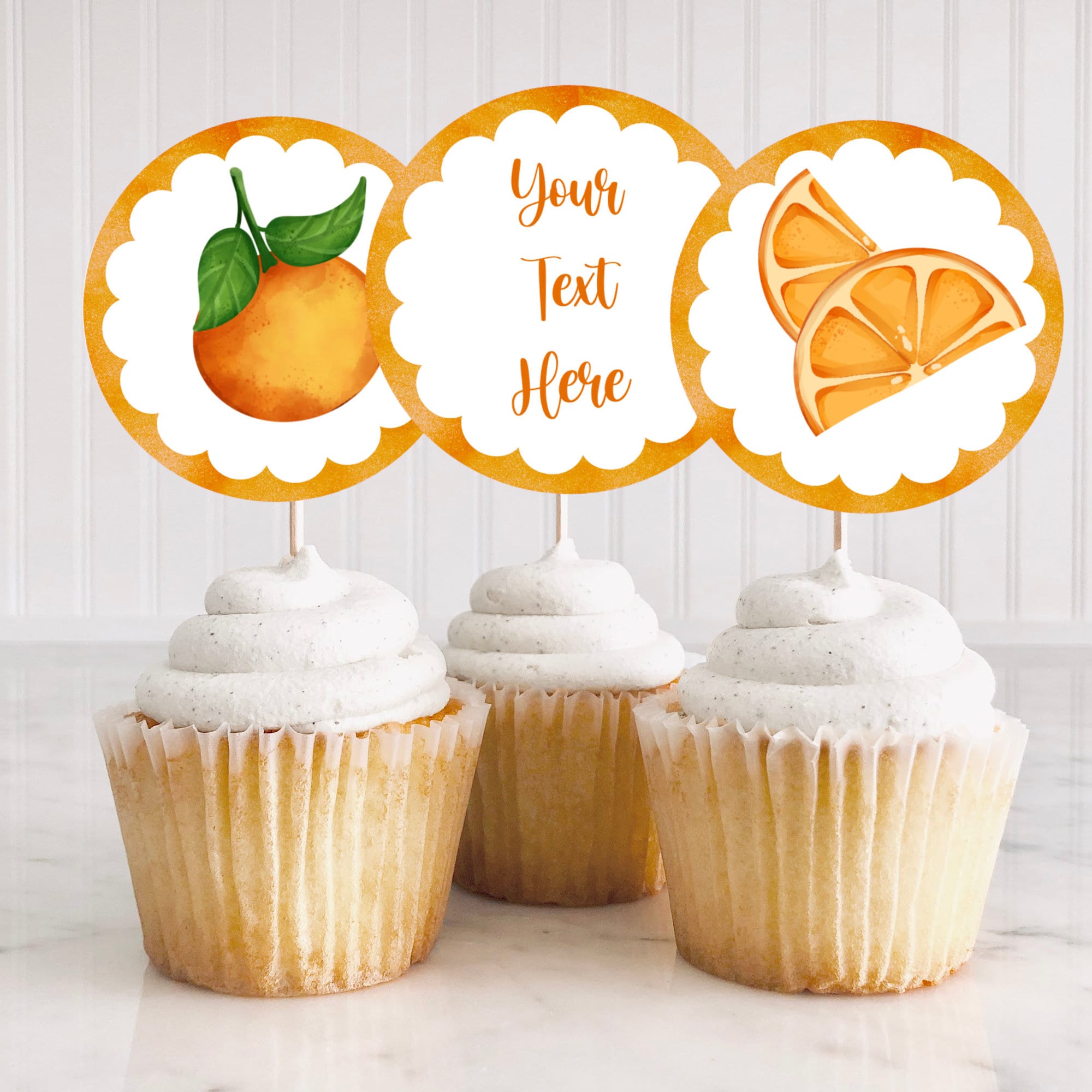 Orange Birthday Party Decor, Orange Party Decor, Sweet Orange Birthday ...