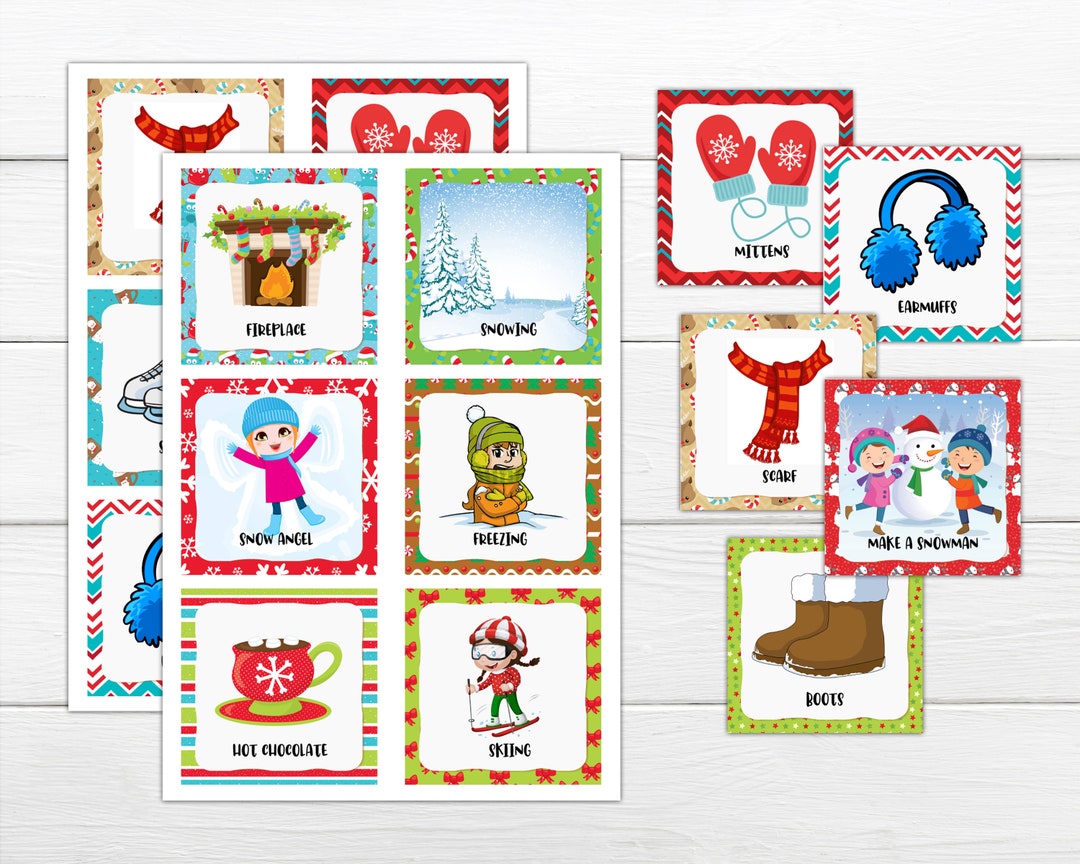 Charades Game Set for Kids - 36 Printable Charades Games, Instant ...