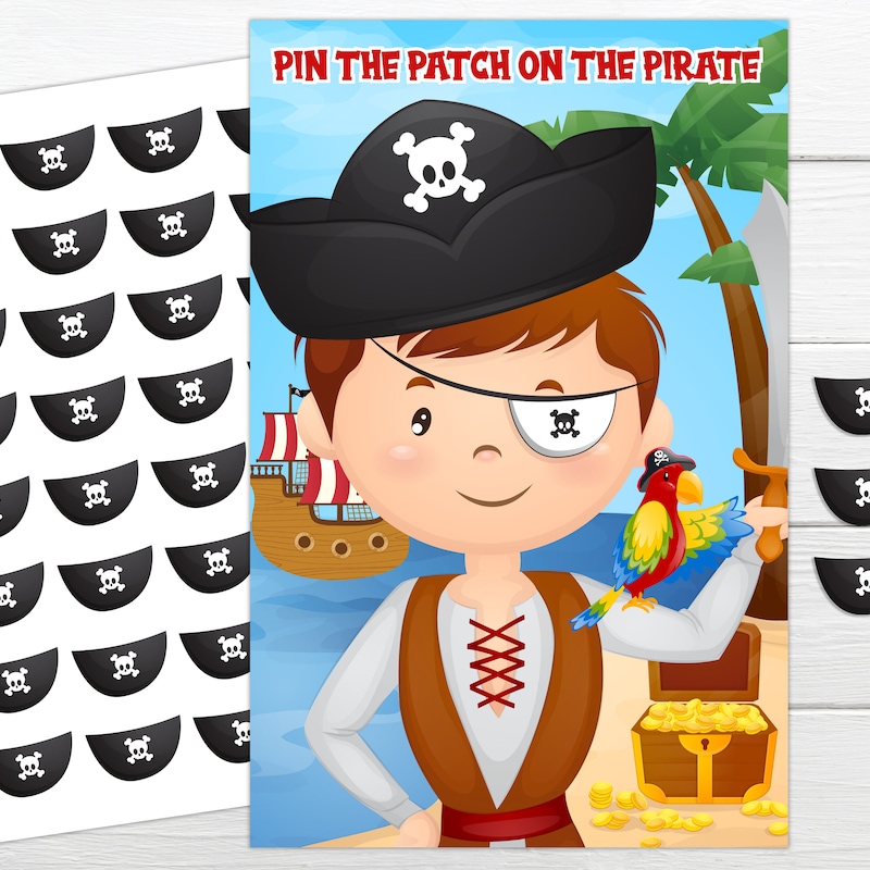 Pirate Patch - Etsy