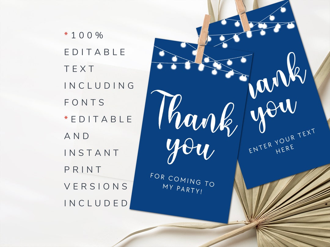 Editable Appreciation Tags Personalized Appreciation Editable Tags ...