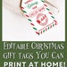Editable Christmas Gift Tags You Can Print at Home Editable Christmas ...