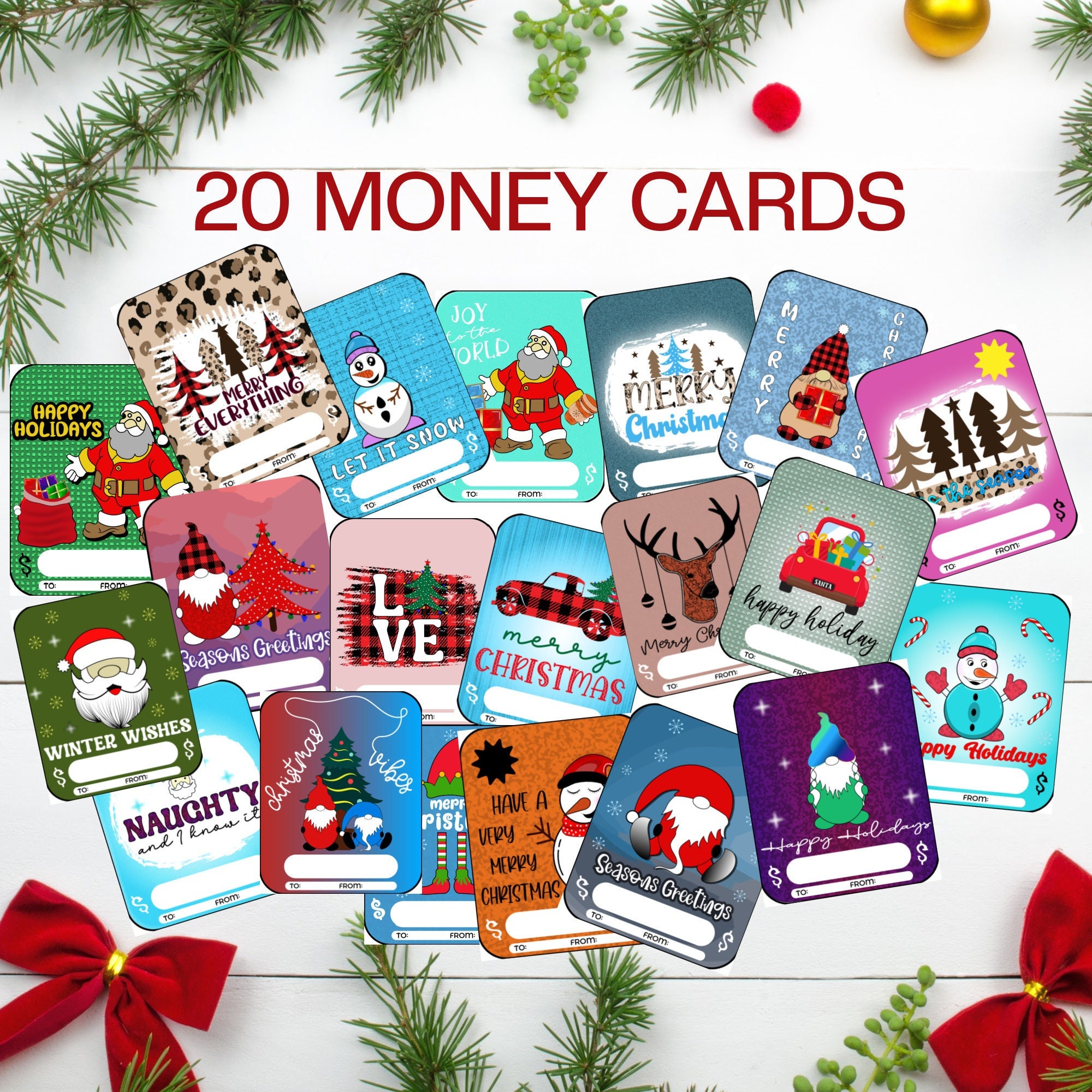 Christmas Money Wallets