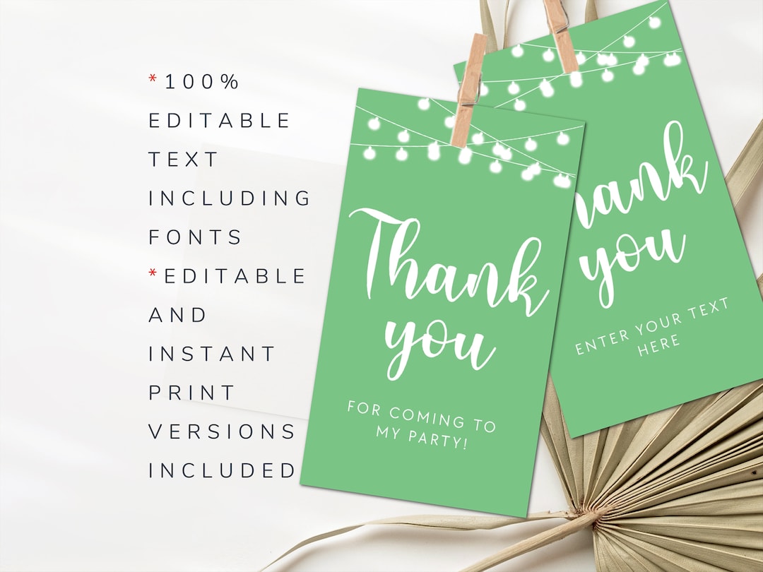 Editable Appreciation Tags Personalized Appreciation Editable Tags ...
