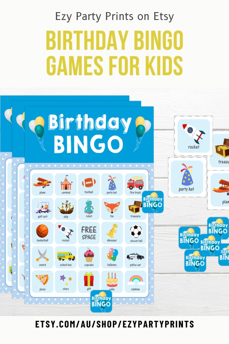 Printable BINGO Game Instant BINGO Printable Bingo Game | Etsy