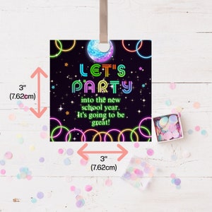 Back to School Gift Tags for Instant Download First Day of School Favor ...