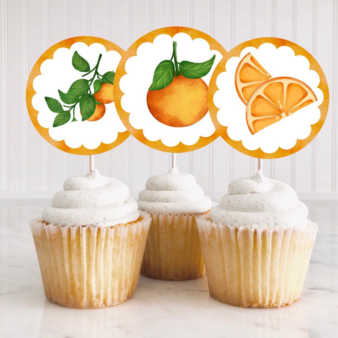 Orange Birthday Party Decor, Orange Party Decor, Sweet Orange Birthday ...