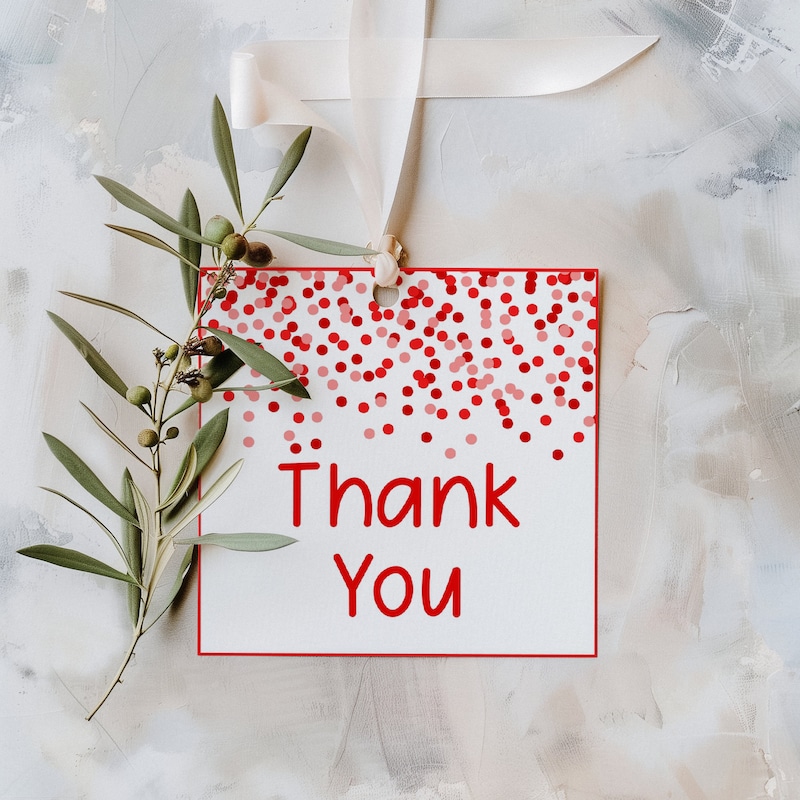 Red Gift Tags - 60+ Gift Ideas for 2025