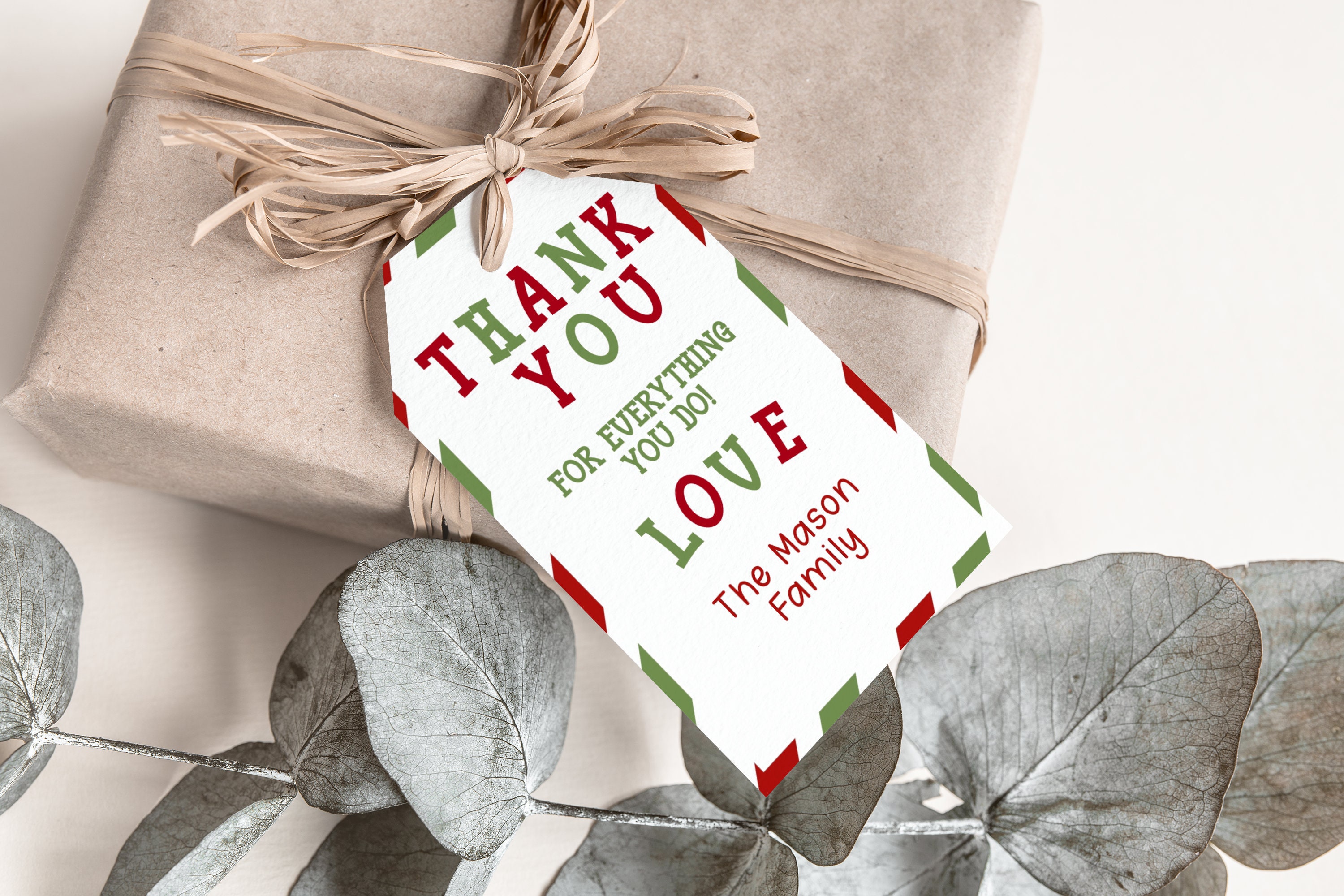 Editable Appreciation Tags Set of 5 Appreciation Tags Personalized ...