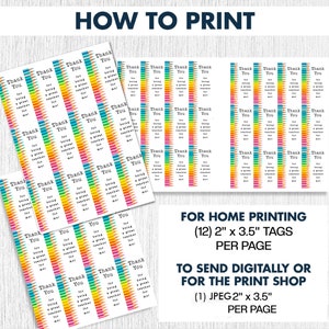 Editable Teacher Thank You Tags Editable Teacher Appreciation Tags ...