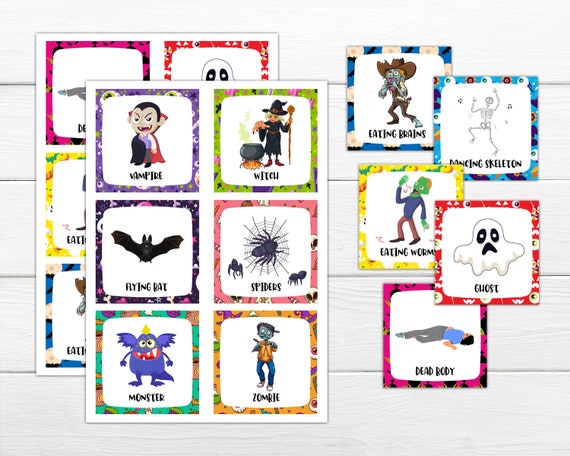 Halloween Game - Halloween party game for children, Instant download ...