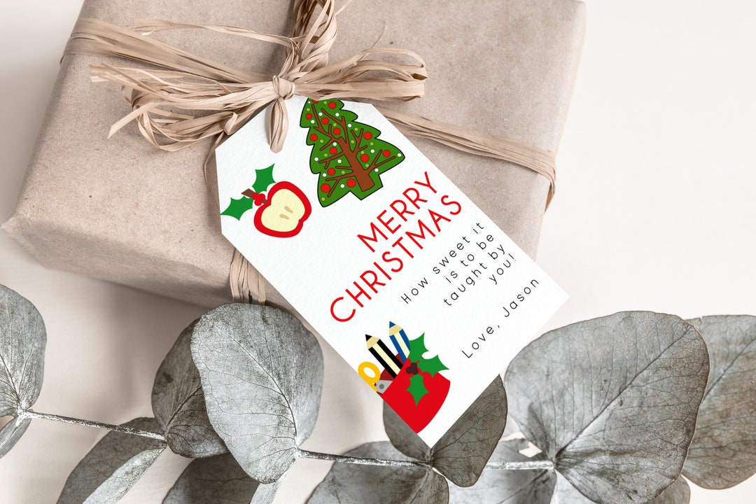 Editable Christmas Gift Tags Editable Gingerbread Favor Cards Editable ...