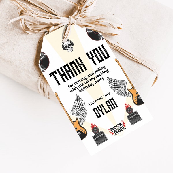 Rock ‘n’ Roll Birthday Card - Etsy