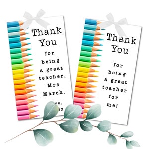 Editable Teacher Thank You Tags Editable Teacher Appreciation Tags ...