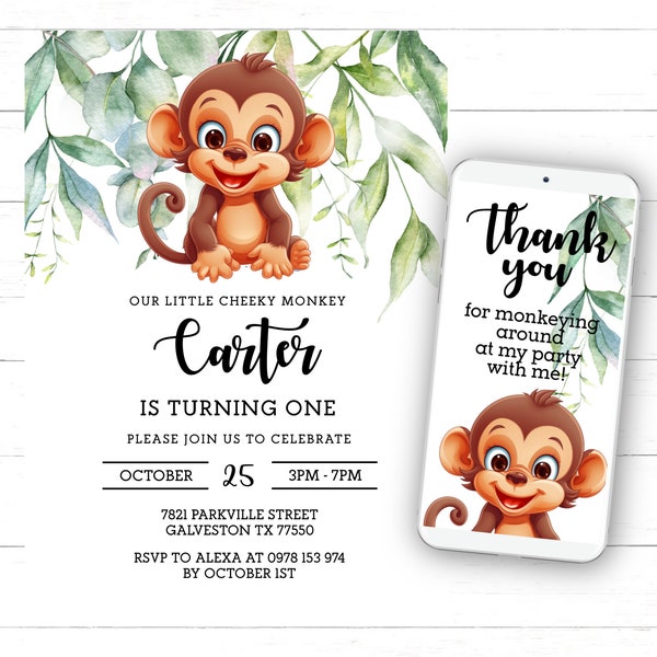 Cheeky Monkey - Etsy