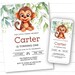 Editable Monkey Birthday Invitation Template Cheeky Monkey Invitation ...