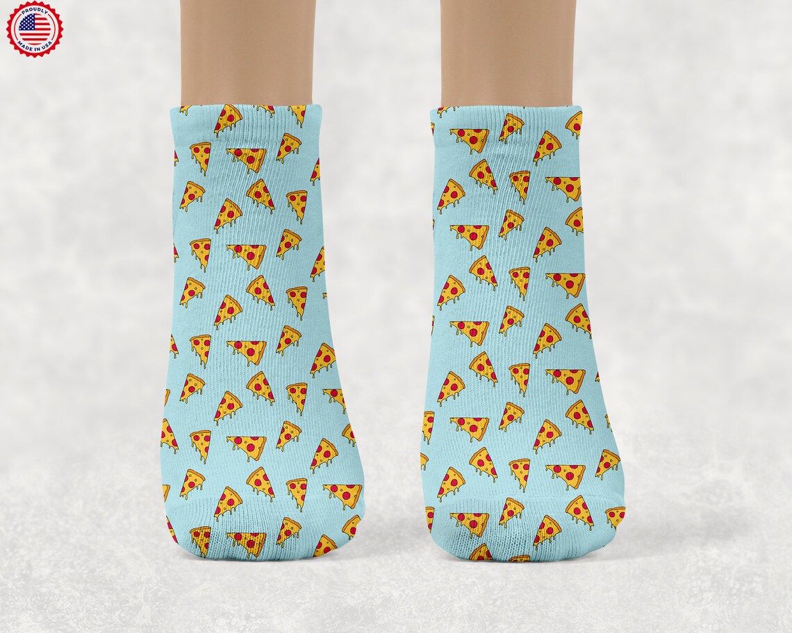 Pepperoni Pizza Kids Socks - Pizza Socks - Birthday Gift, Unique Gift ...