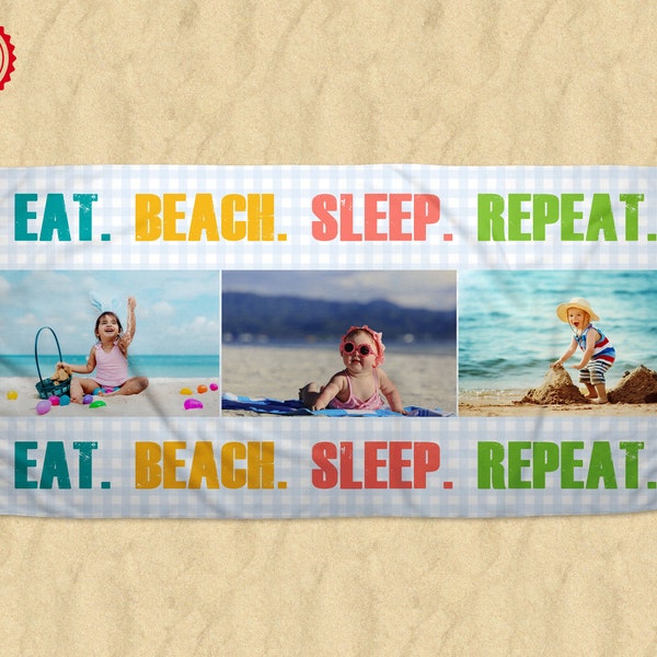 Beach Photo Collage - Etsy