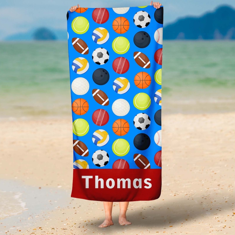 Sports Bath Towels - Etsy