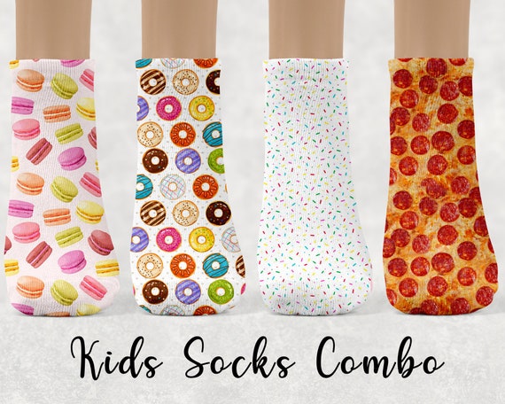 Kids printed socks store