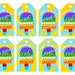Pop It Gift Tags for Summer Printable, Popsicle Gift Tag, Cool Summer ...