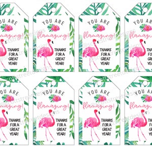 You Are Flamazing Printable Gift Tag, Last Day of School Favor ...