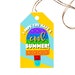 Pop It Gift Tags for Summer Printable, Popsicle Gift Tag, Cool Summer ...