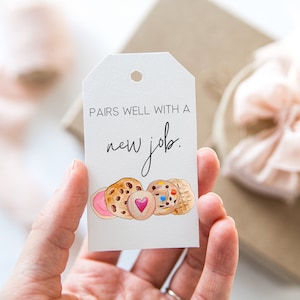 Pairs Well With New Job Tag, New Employee Gift, New Job Gift for Her ...