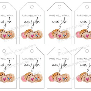 Pairs Well With New Job Tag, New Employee Gift, New Job Gift for Her ...